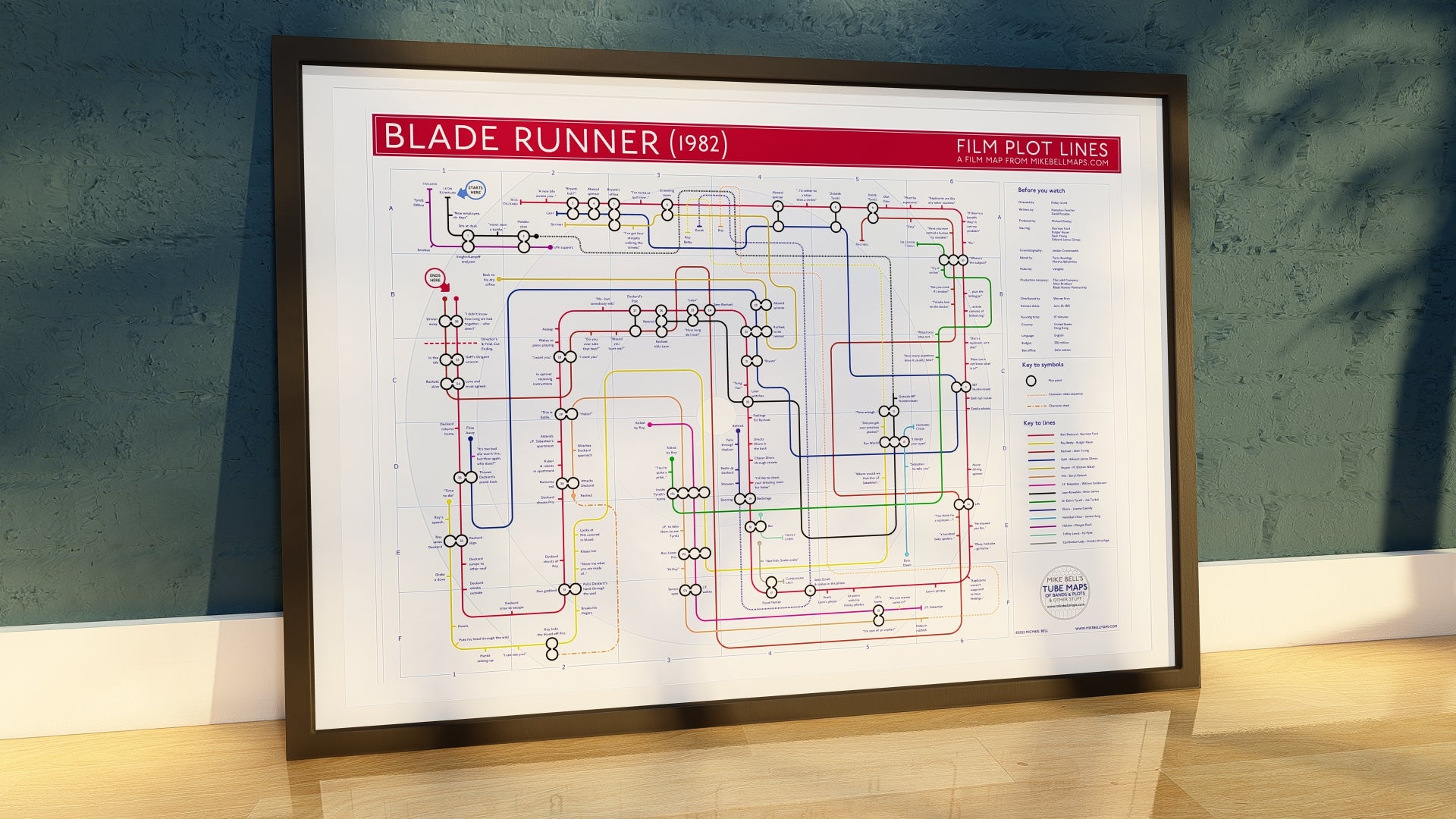 MikeBellMaps - Music Maps - Movie Maps & More